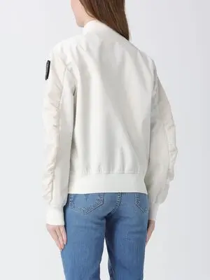 BLAUER. Bomber Jacket - White