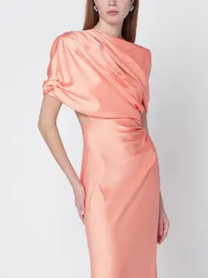 Stella McCartney Drape Detailed Dress - Pink