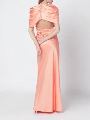Stella McCartney Drape Detailed Dress - Pink