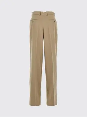 AMI Paris Tailored Wide Leg Pants - Beige