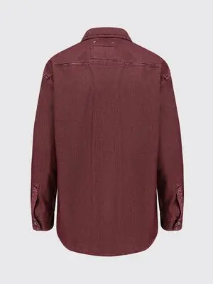 GOLDEN GOOSE Cotton Denim Shirt - Burnt