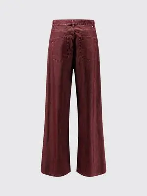 GOLDEN GOOSE Wide-leg Denim Jeans - Burnt