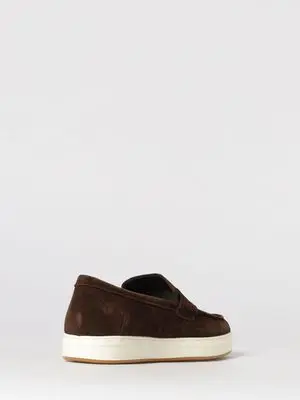 Hogan Suede Loafers - Camel