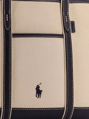 Polo Ralph Lauren Canvas Tote Bag - Ecru