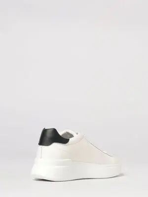 Hogan H580 Hammered Leather Sneakers - White