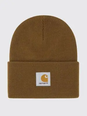 Carhartt Work In Progress Acrylic Ribbed Knit Beanie - Brown