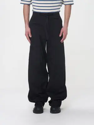 JIL SANDER Cotton Cargo Trousers - Black