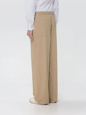 JIL SANDER Cotton Cargo Trousers - Sand