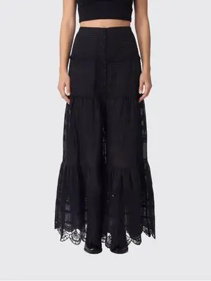 Isabel Marant Étoile Tiered Maxi Skirt - Black