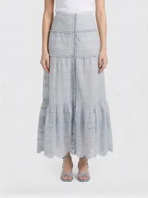 Isabel Marant Étoile Tiered Maxi Skirt - Blue
