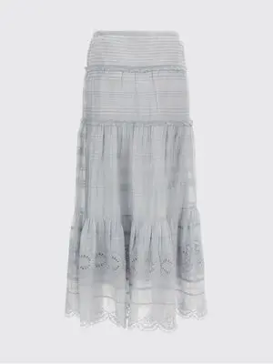 Isabel Marant Étoile Tiered Maxi Skirt - Blue