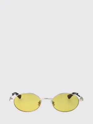 Bottega Veneta Metal Oval Sunglasses - Yellow
