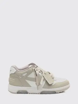 Off-white Embossed Sneakers For Men