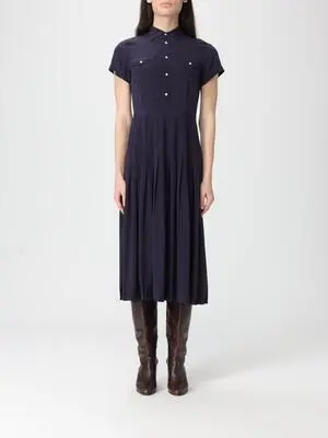 Women's Navy Blue Shirts Dresses