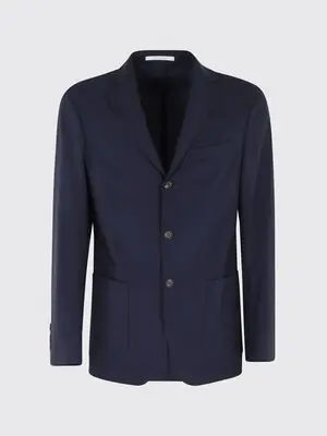 Eleventy Single Breasted Jacket - Blue