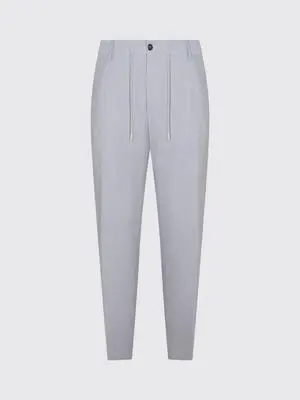 Eleventy Trousers With Drawstring Waist - White 1