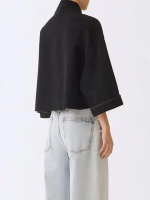 Fabiana Filippi Zip-up Capelet