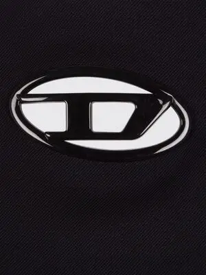 DIESEL® Halter Neck Crop Top With Monogram Detail