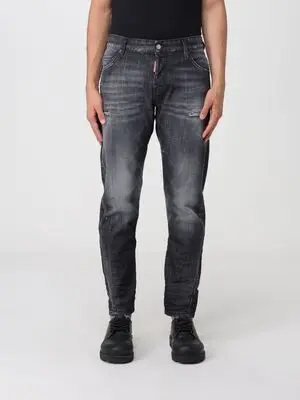 Dsquared2 Wash Distressed Jeans - Black