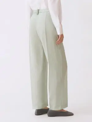 Fabiana Filippi Tailored Wide Leg Trousers - Green