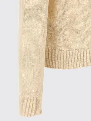 JIL SANDER Crew Neck Pullover - Beige