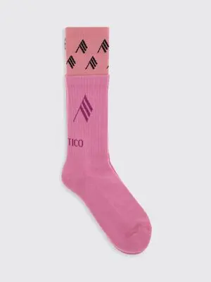 Attico Ribbed Socks - Pink