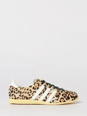ADIDAS ORIGINALS Animal Print Pony Hair Lace-up Sneakers - Brown