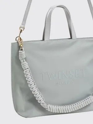 TWINSET Nylon Shopper Bag - Water