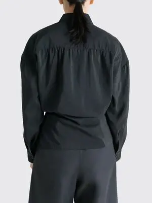 LEMAIRE Silk Shirt - Black