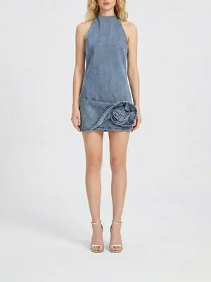 Magda Butrym Halterneck Mini Dress