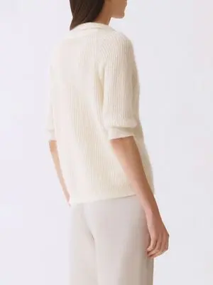 Fabiana Filippi Wool & Cashmere Knit Polo Shirt