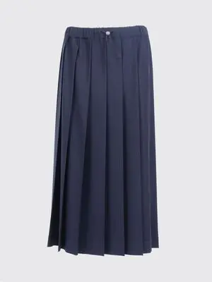 Fabiana Filippi Pleated Midi Skirt - Blue