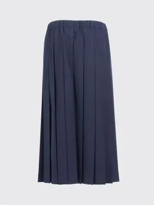 Fabiana Filippi Pleated Midi Skirt - Blue