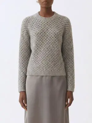 Fabiana Filippi Virgin Wool, Cashmere, And Silk Knit Top
