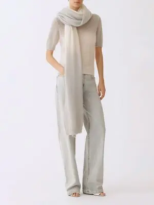 Fabiana Filippi Wool And Cashmere Crew Neck Knit Top