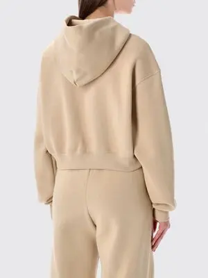 Nike Phoenix Fleece Cotton Blend Sweatshirt - Beige
