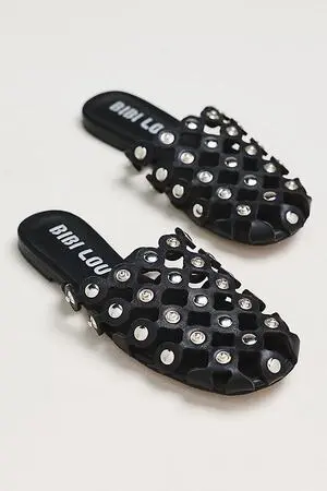 BIBI LOU Studded Mules