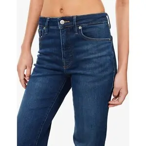 Good American Good Legs Flared Stretch-denim Jeans
