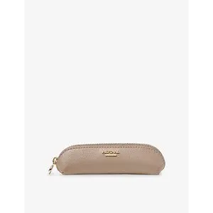 ASPINAL OF LONDON Baby Leather Pen Case - Taupe