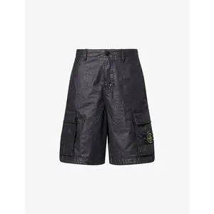 Stone Island Mid Rise Shorts For Men