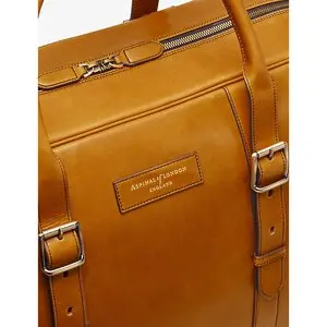 ASPINAL OF LONDON Large Harrison Leather Weekender Bag