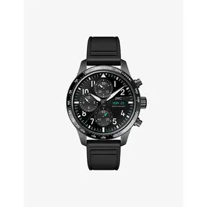 IWC SCHAFFHAUSEN Pilot's Performance Chronograph Automatic Ceratanium Watch 41mm - Black Cerantanium