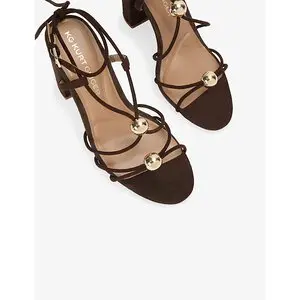 Kurt Geiger Swift Suede Heeled Sandals