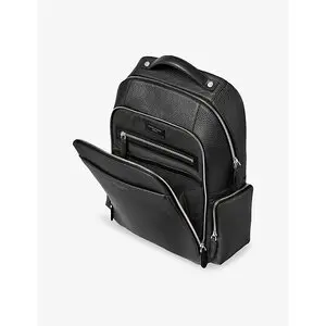 ASPINAL OF LONDON Zipped Leather Backpack