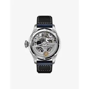 IWC SCHAFFHAUSEN Big Pilot's Perpetual Calendar Stainless Steel Automatic Watch 46.2mm - Gold