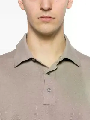 LARDINI Buttoned Polo Shirt
