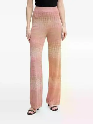 OUI Zig-zag Knit Trousers