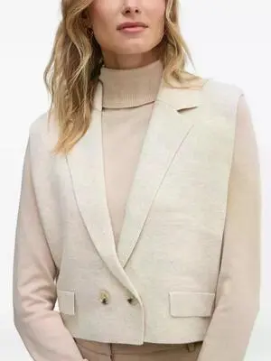 OUI Cropped Double-breasted Jacket