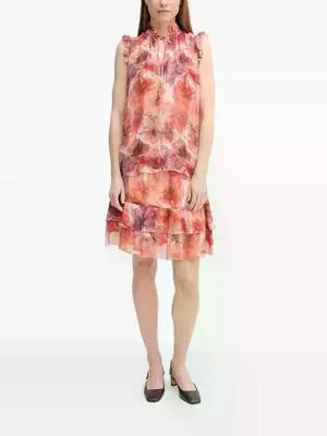 MARC AUREL Floral-pattern Mini Skirt
