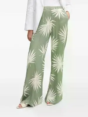 OUI Floral Palazzo Pants